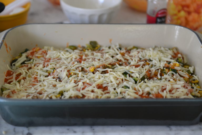 Pastel Azteca aka Vegetarian Enchilada – My Cup of Tea